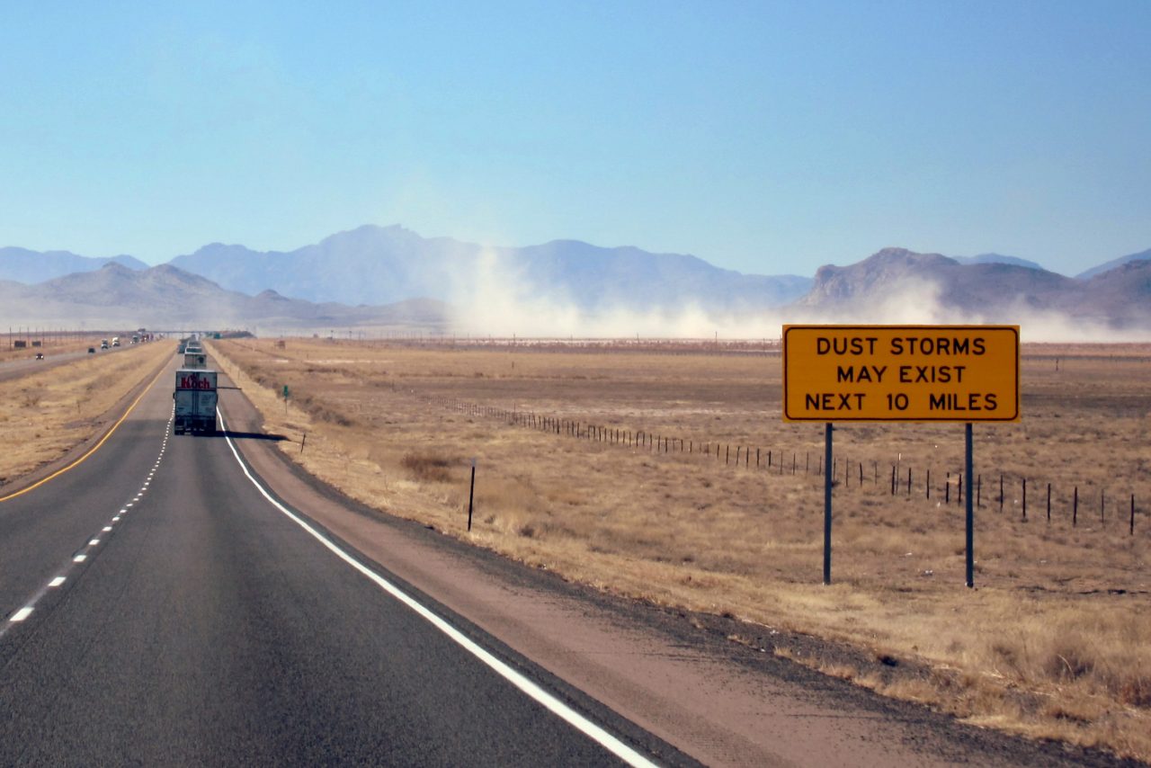 Dust Storm Mitigation & Safety | Construction Zone Updates